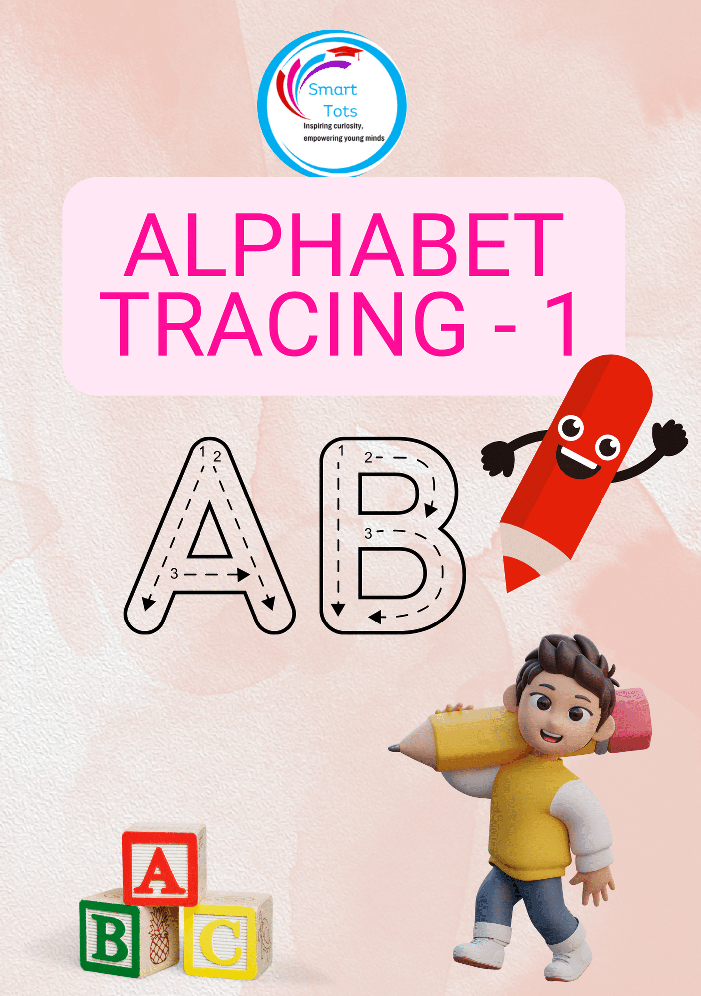 Letter Tracing Books ABC Writing & Tracing Book For Preschoolers